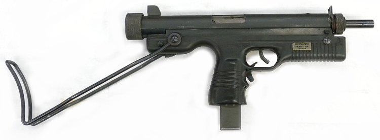 Submachine Gun/Pistol Mitraliur Kommando Ldp/Rhuzi - Not Angka Lengkap