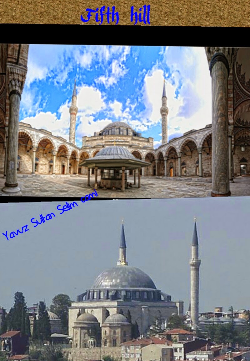 Turecko ...Turkey .... Türkiye : Beautiful Seven hills of Istanbul