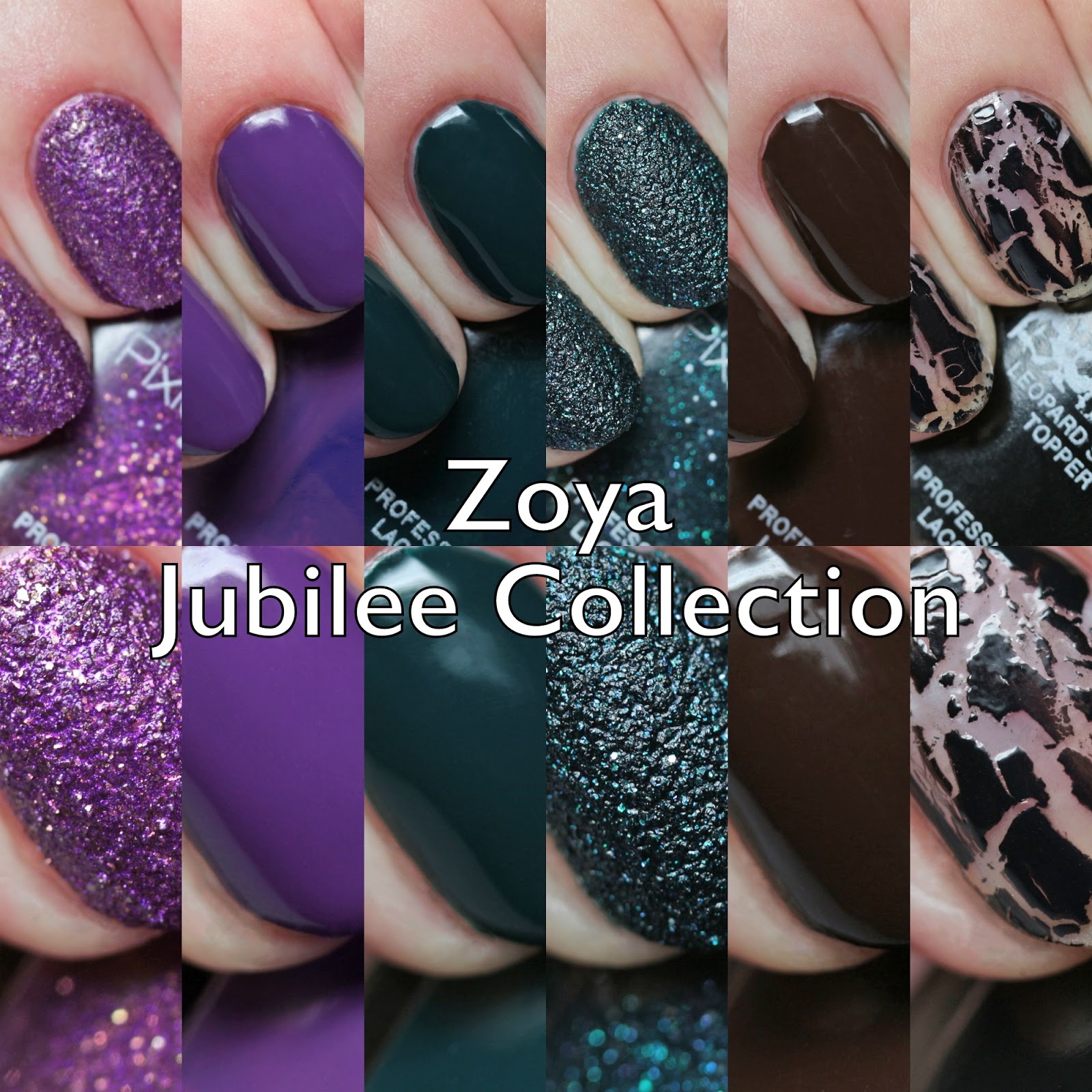 The Polished Hippy: Zoya Jubilee Collection Swatches and Review Part 2