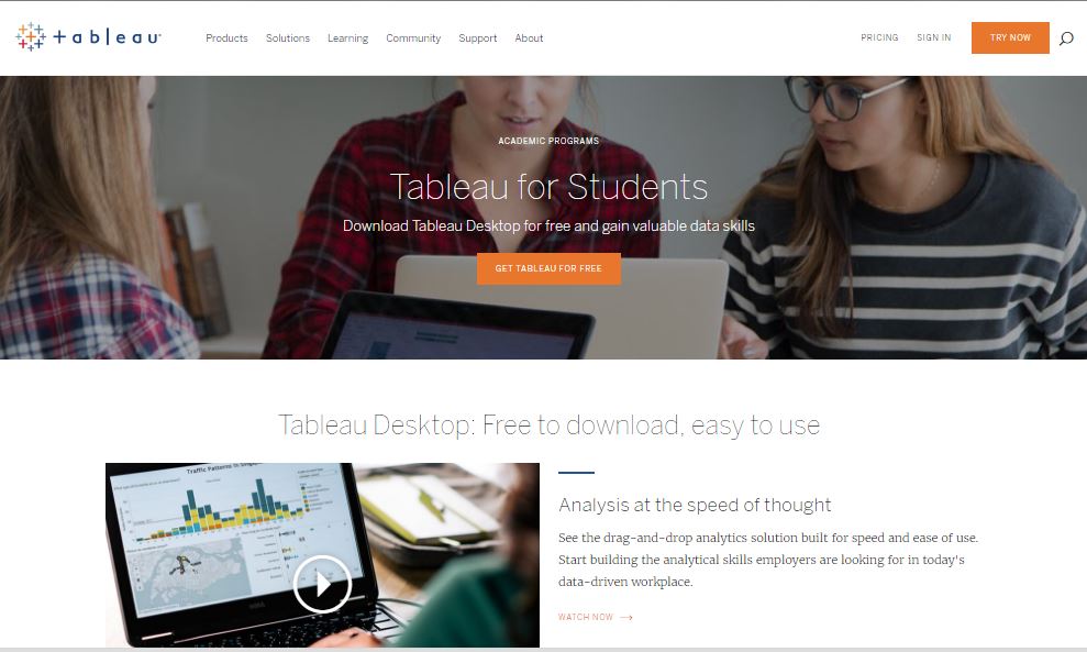 INFO STATISTICS: HOW TO GET TABLEAU FOR STUDENTS