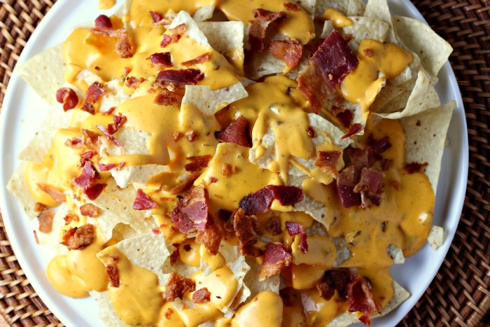 Chipotle Ranch Bacon Cheddar Nachos | Renee's Kitchen Adventures