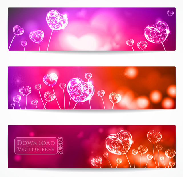 Nền trái tim lung linh sparkling heart vector 2929 ~ MrPixelVn - Chia ...