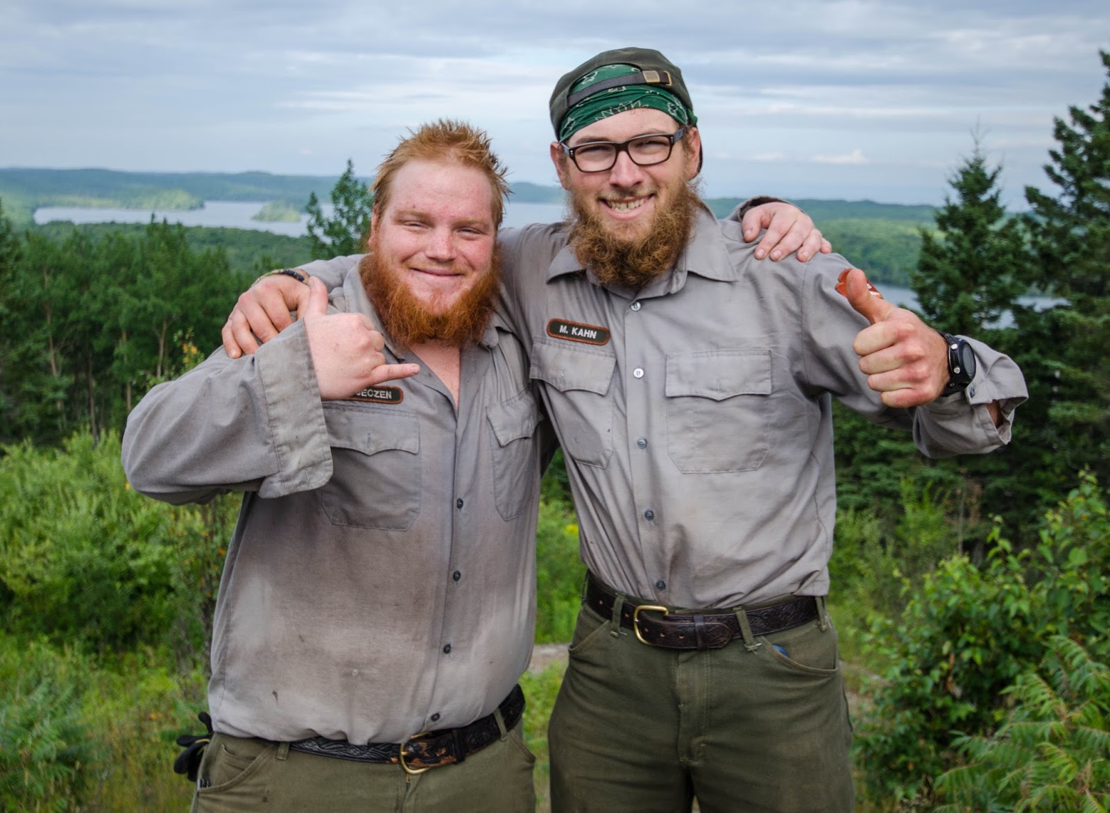 The Walkabout: Isle Royale National Park: Day 2 - Trailblazin' and Rainin'