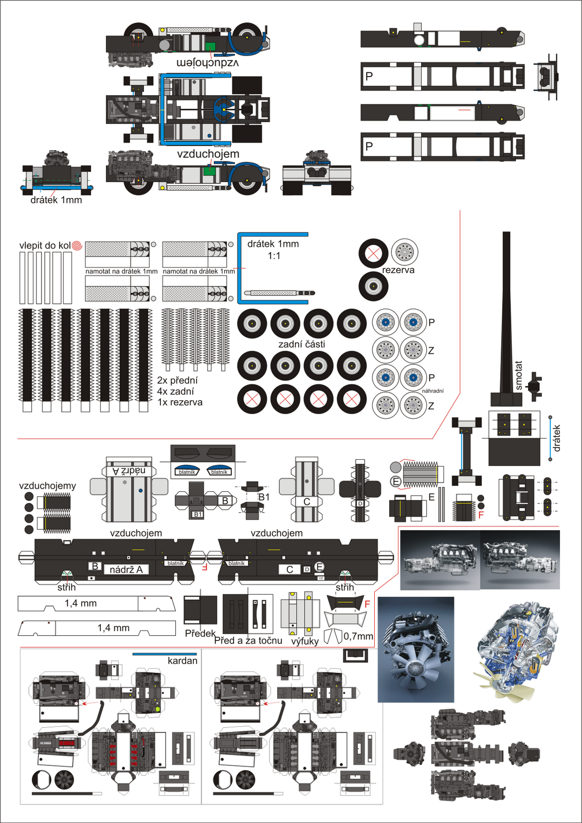truck paper model.de