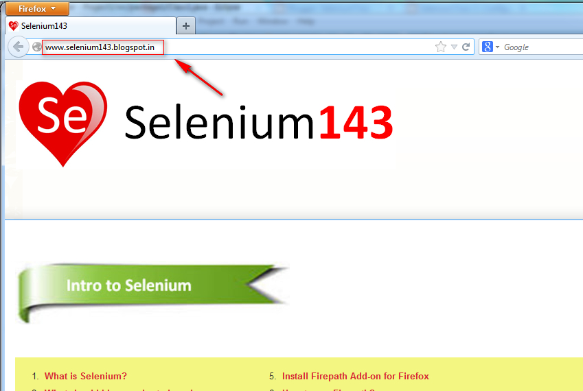 Selenium By Arun 289 Get Selenium Webdriver Method To Open The Specified Url Page