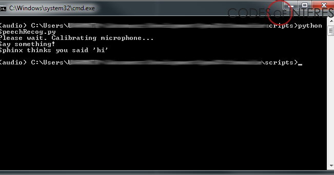 Codes Of Interest Deep Learning Made Fun Easy Speech Recognition In Python With Pyaudio And