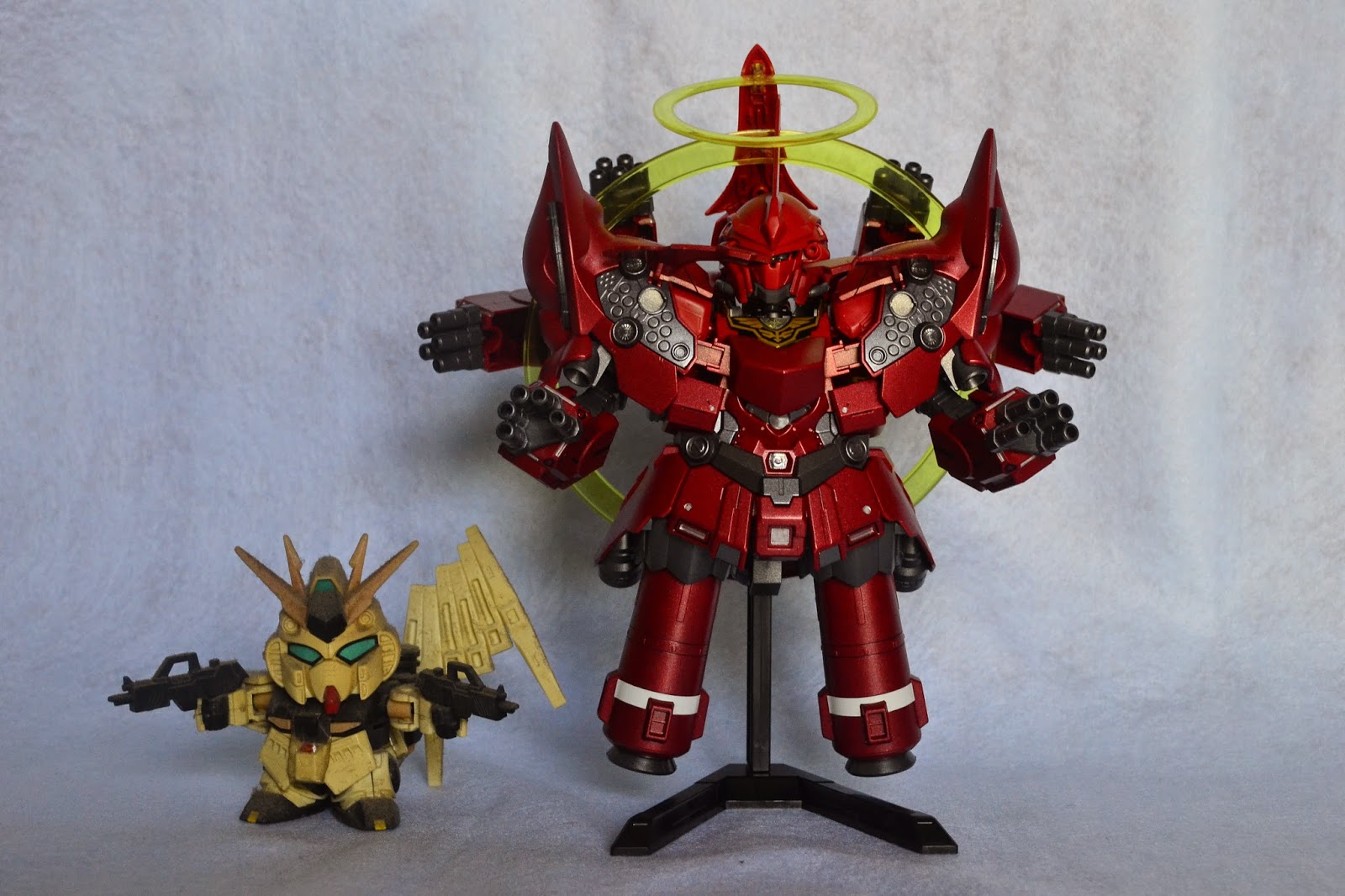 Gunplanerd: Kit Insight: SD BB Senshi NZ-999 Neo Zeong (Painted Build)