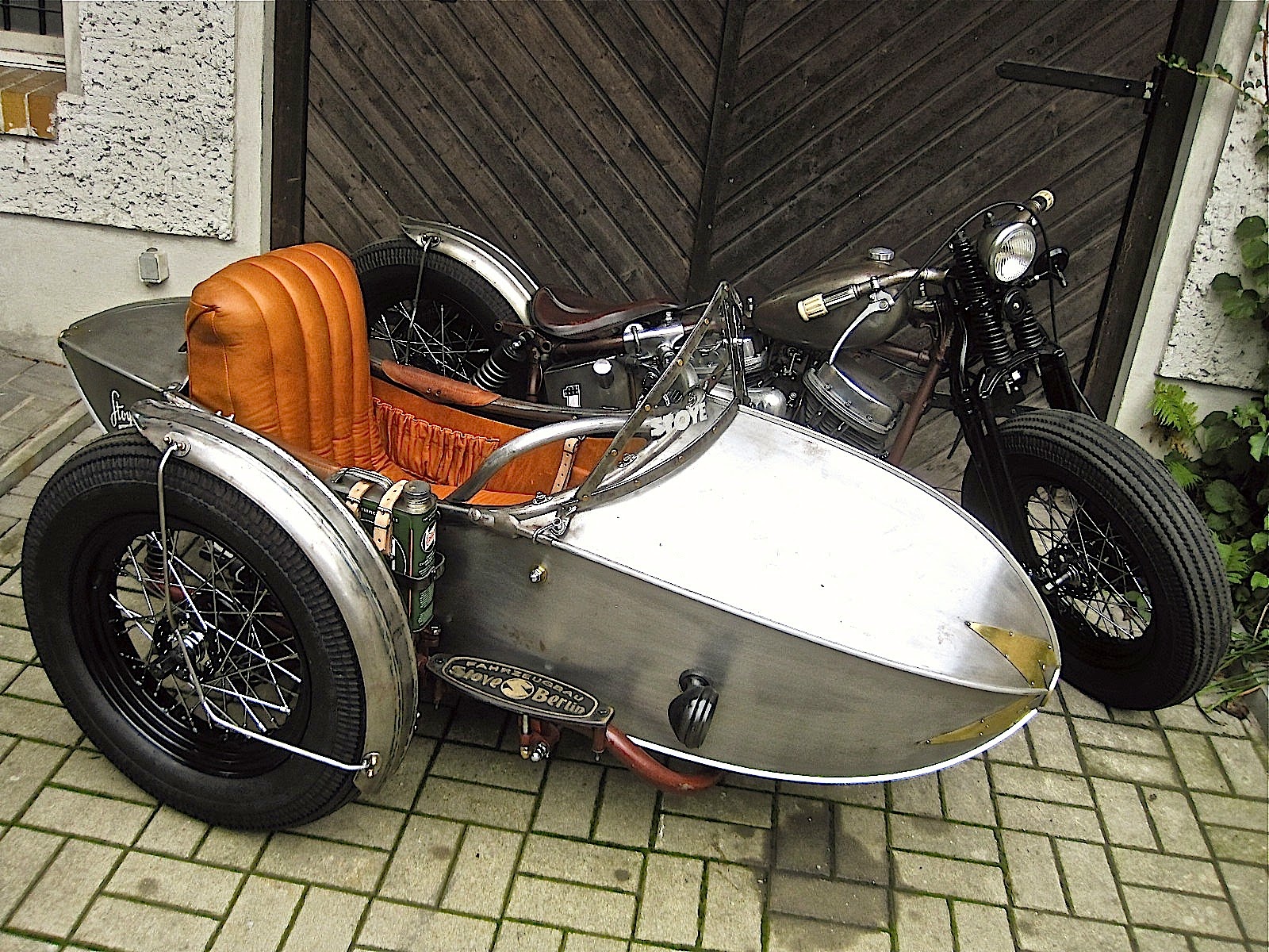 Stoye Custom Sidecars: Stoye Custom Sidecar - Panhead with Stoye Sport ...