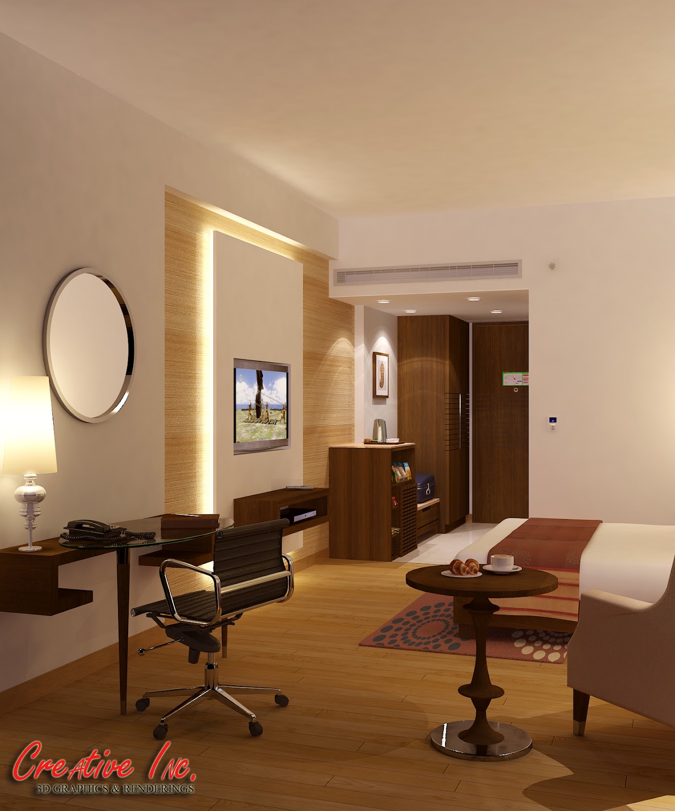 Creative Inc 3D: Hotel Room Designs