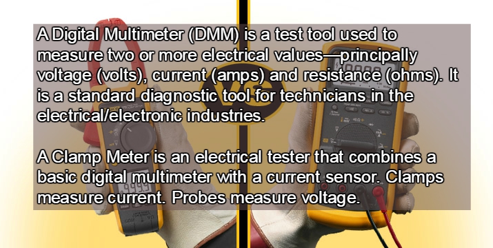 Difference between Digital Multimeter & Clamp Meter - Electrical Blog