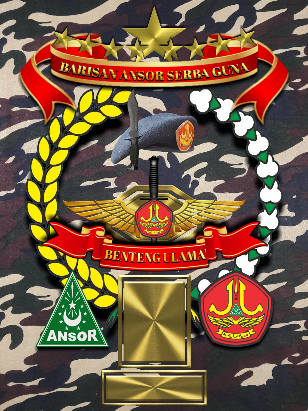 vector frame for BANSER