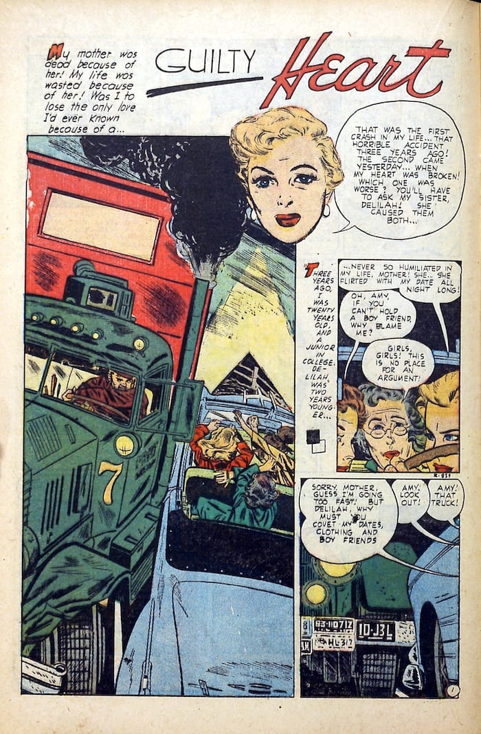 Popular Romance #26 - Alex Toth art - Pencil Ink