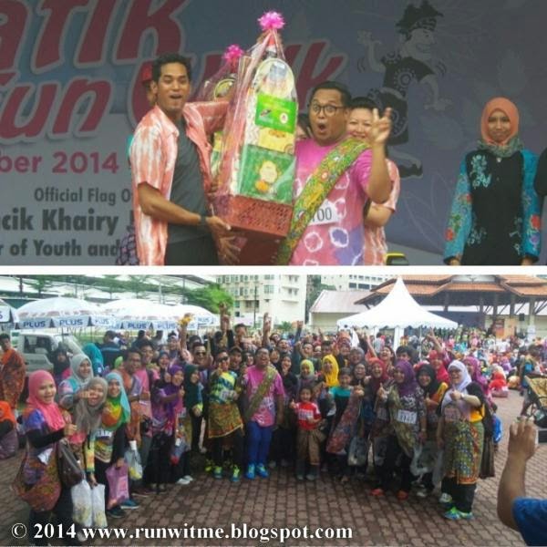 RUNNING WITH PASSION: Batik Fun Walk 2015 - A Celebration of Colourful ...