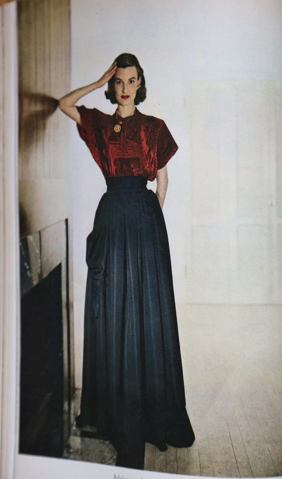 Dividing Vintage Moments : The Adrian Look 1947