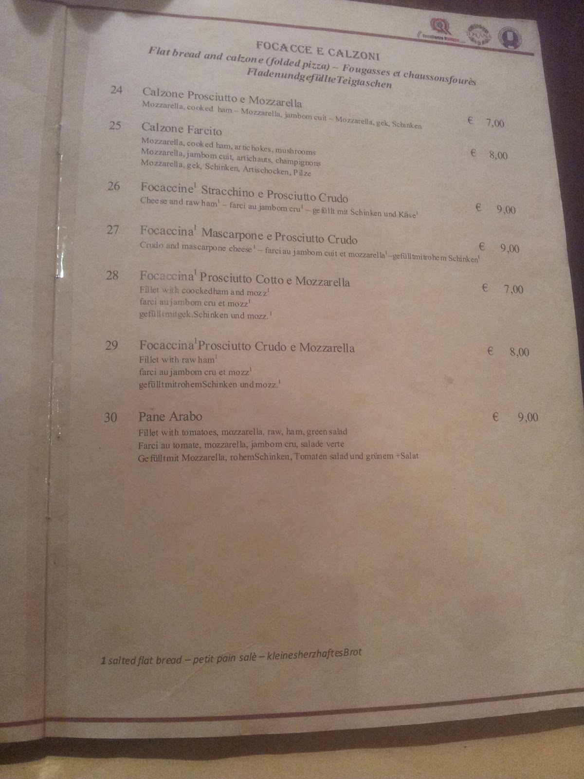 Menu e Prezzi: Pizzeria Trattoria Rusticanella 2 a Lucca