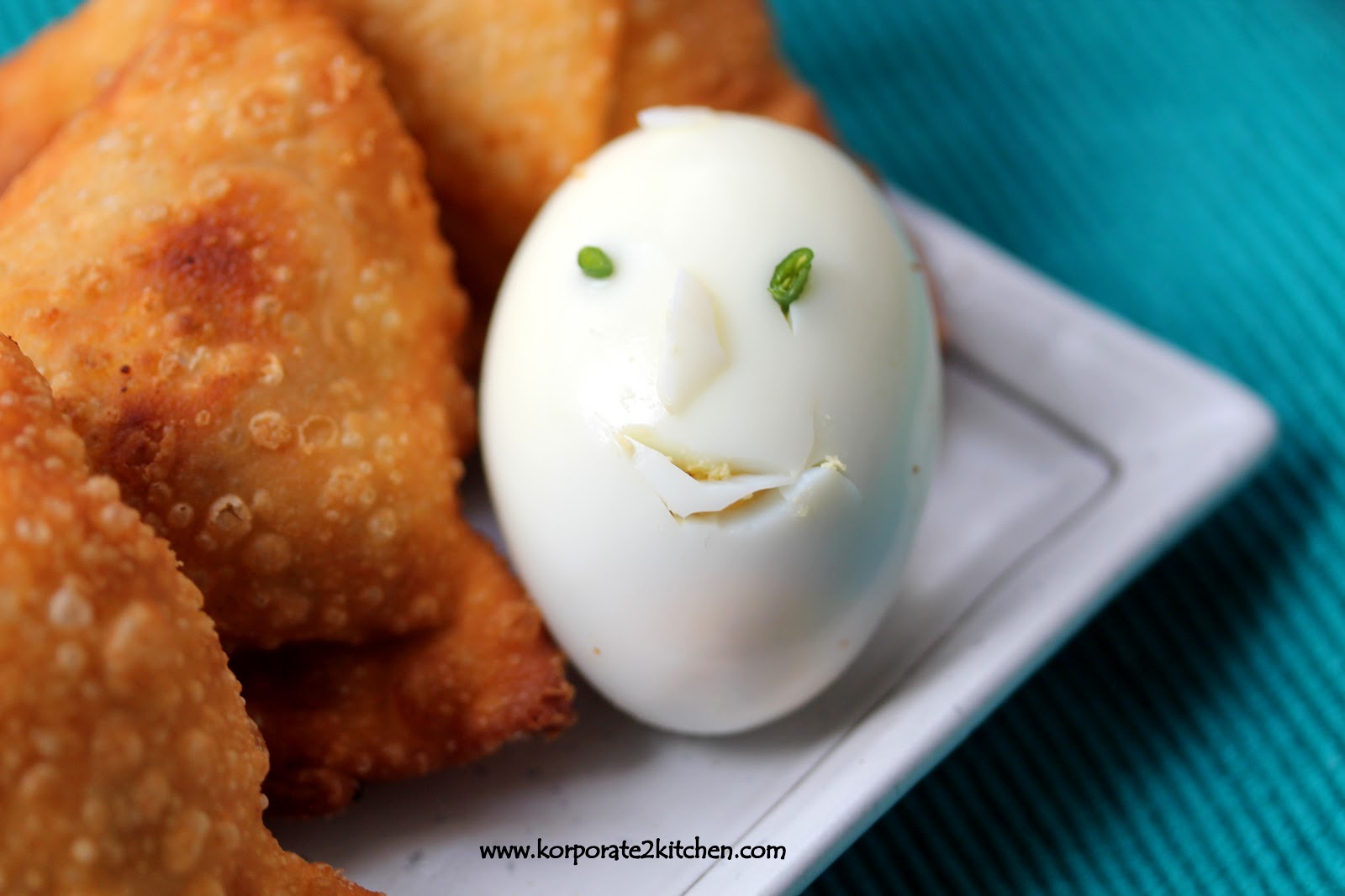 Korporate 2 Kitchen: Egg Samosa