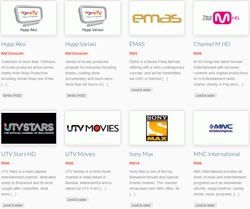 Streamyx / UniFi / Fixed Line: HyppTV