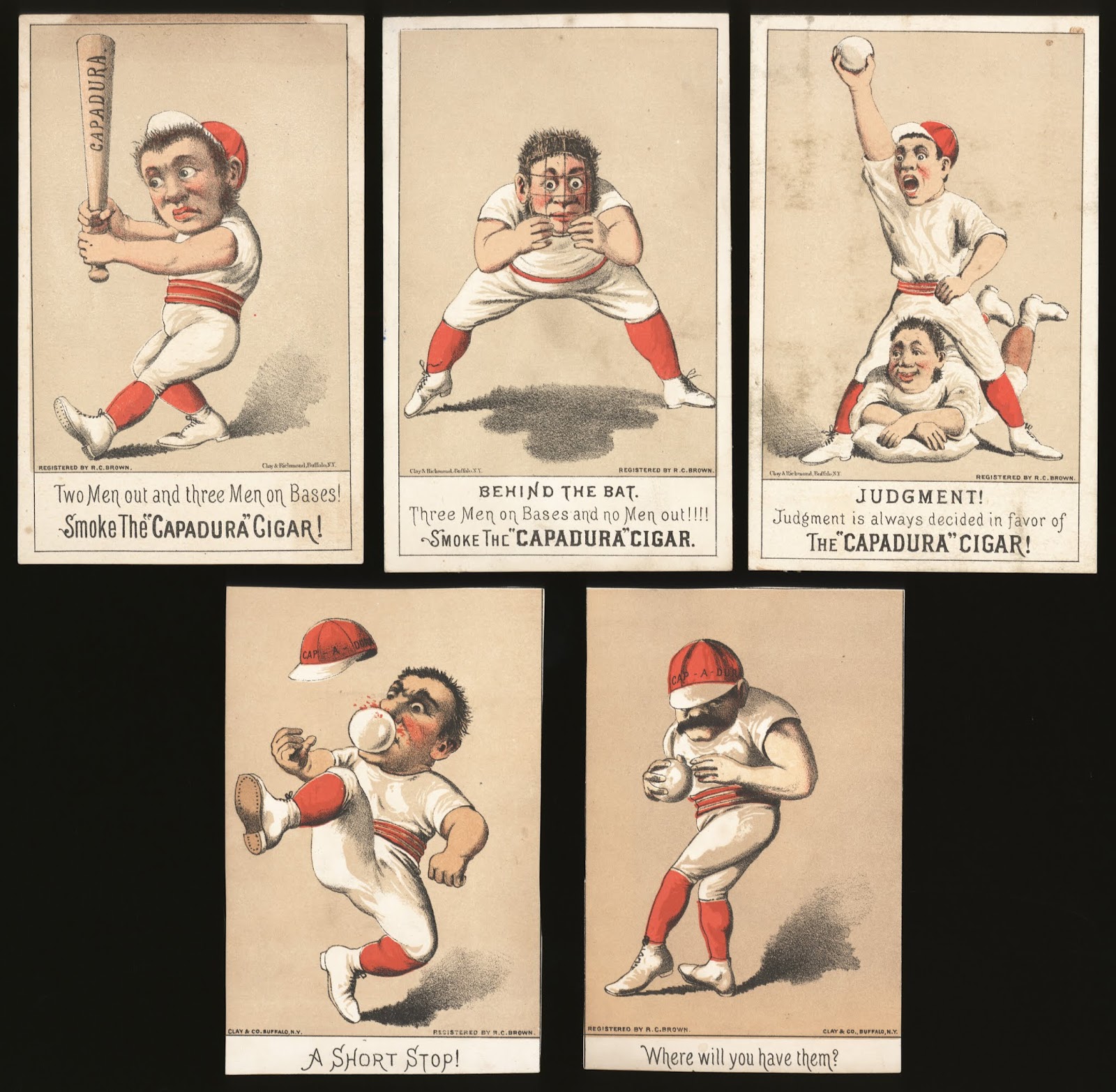 FOR LOVE of THE CARDS: 1800's Baseball Trade Cards