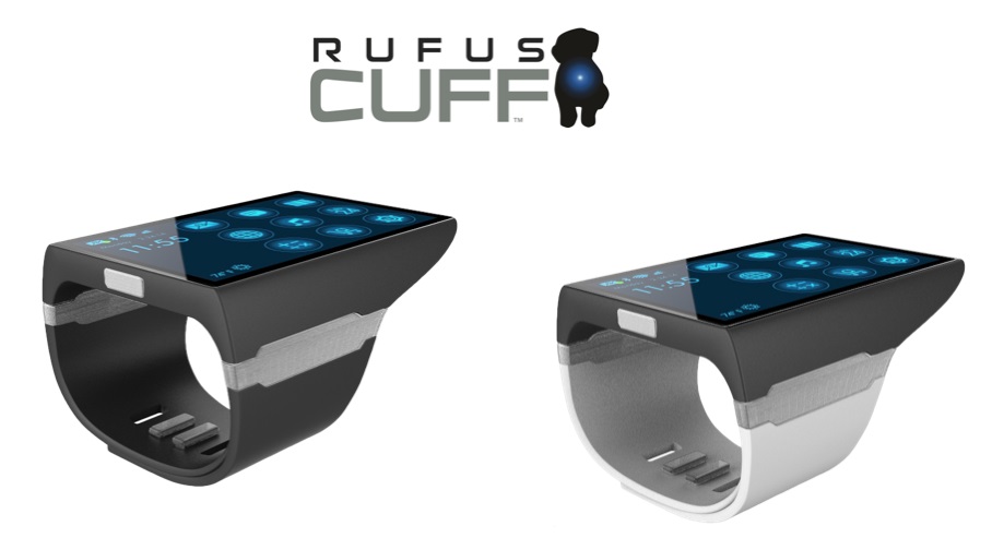 Rufus Cuff - Bracelete com touchscreen | Aberto até de Madrugada
