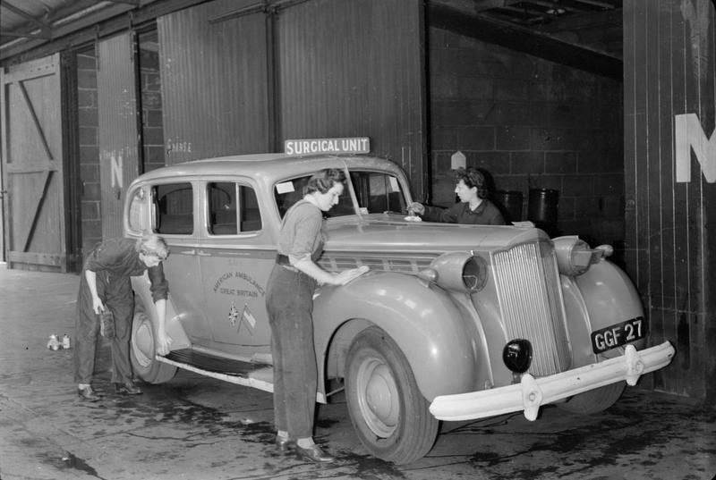 Interesting Vintage Photos of Women Washing Cars in the Past ~ Vintage ...