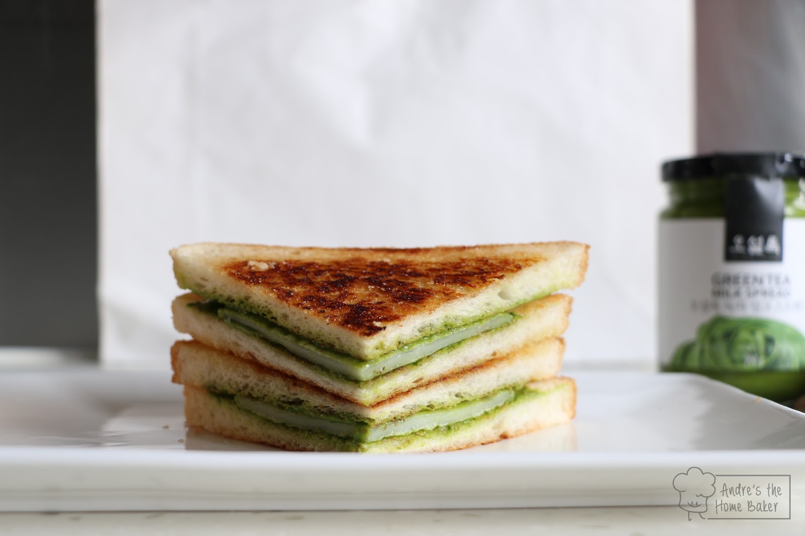 ♥ Matcha Honey Mochi Toastie ♥ ~ Andre's the Home Baker