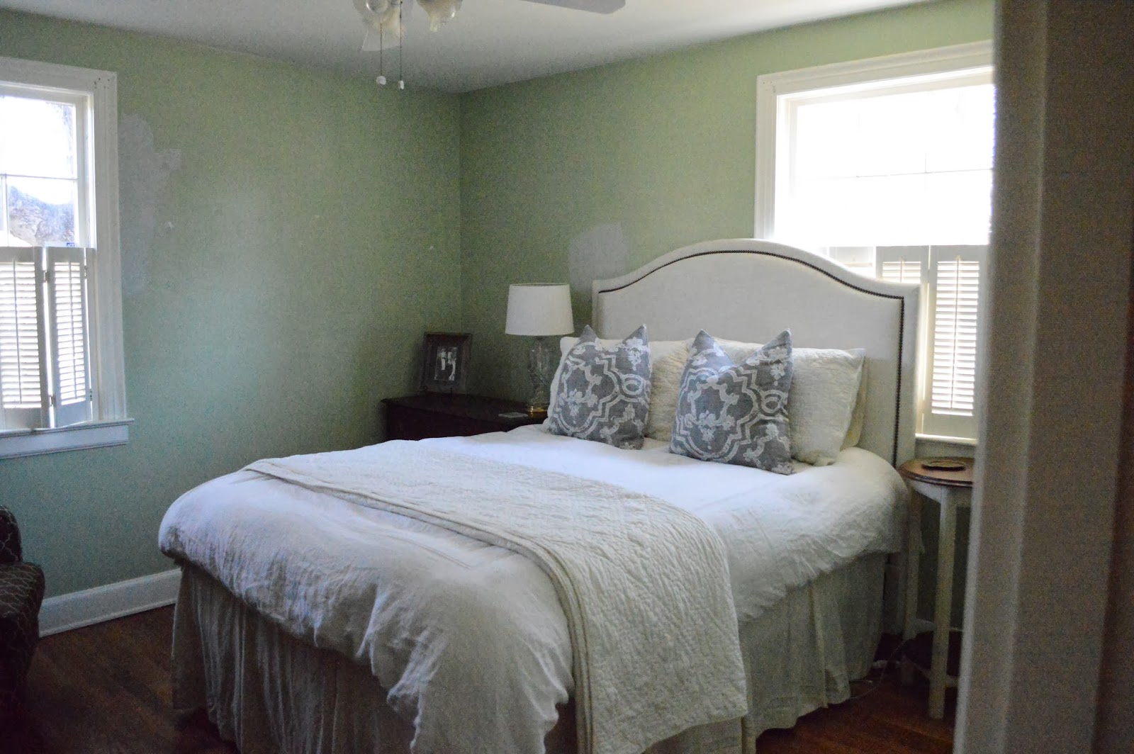 Sylvan Park Life: Painting the Master Bedroom Stratton Blue & Moving ...