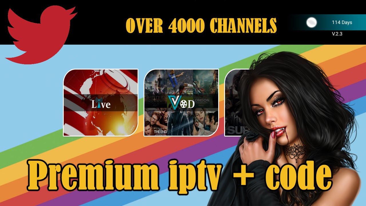 TWITV BEST PREMIUM IPTV TO WATCH BEST PREMIUM CHANNELS + CODES - IPTV DROID