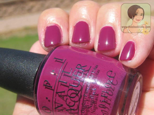 OPI Coca Cola Collection Swatches, Review - The Shades Of U