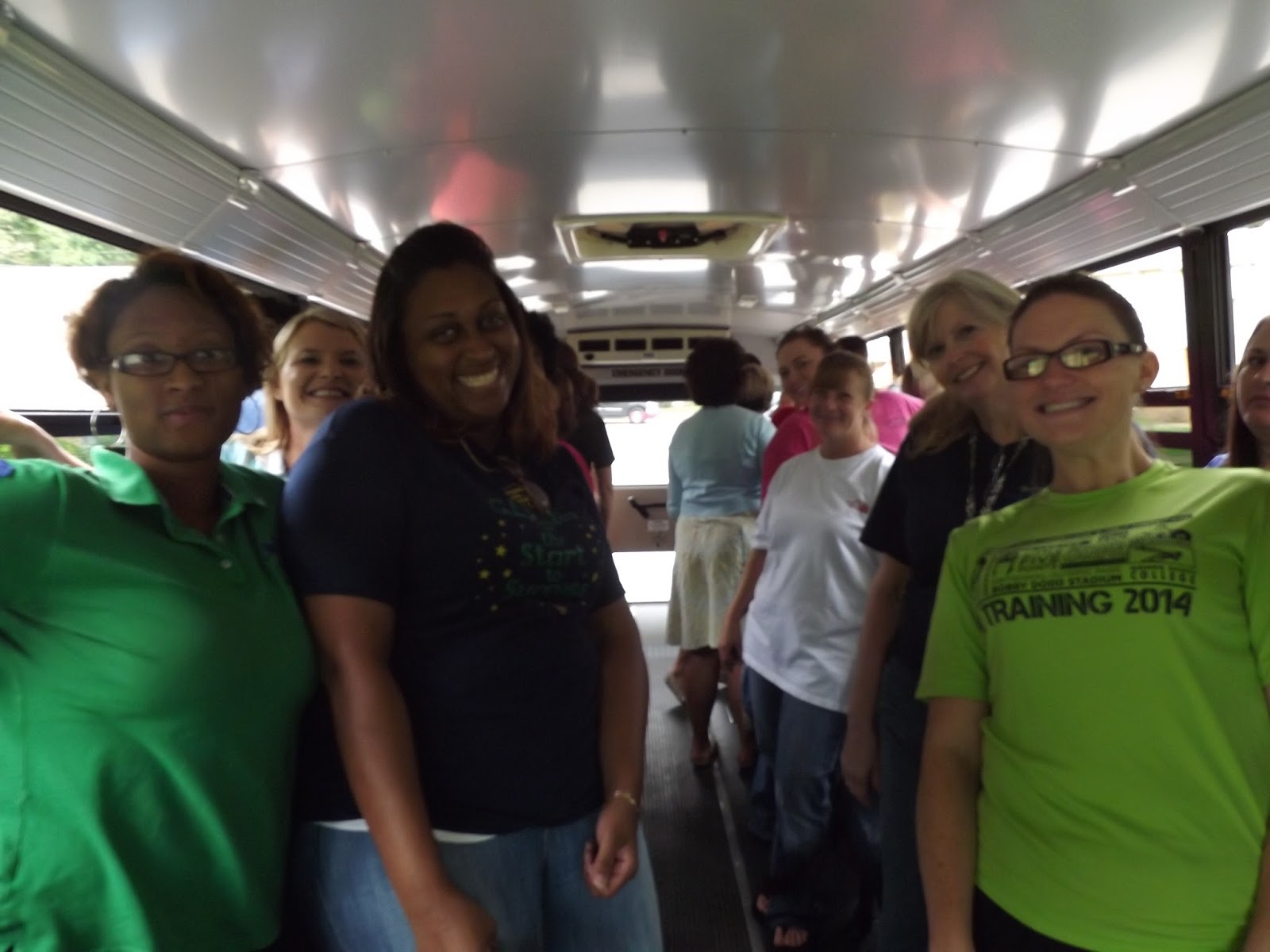 C. L. Salter Elementary School: Faculty Bus Ride