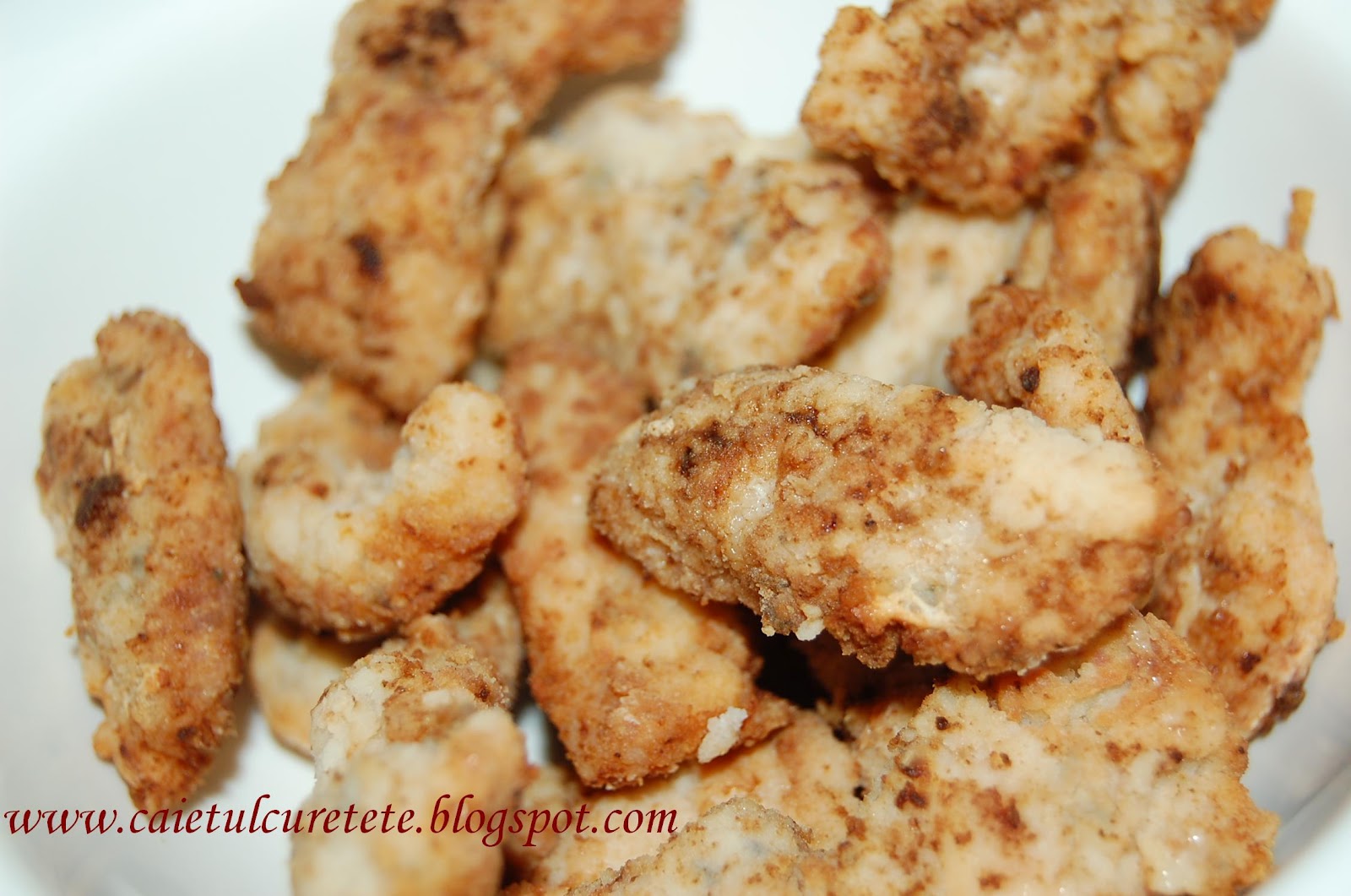 Caietul cu retete: Crochete din piept de curcan