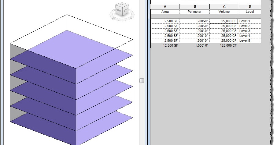Revit OpEd: Mass Floor Area vs Volume