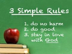 Faith Bits: Three Simple Rules