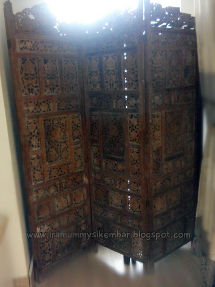 Bidai Kayu Lama Diganti Dengan Yang Baru - Ira Mommy Si Kembar