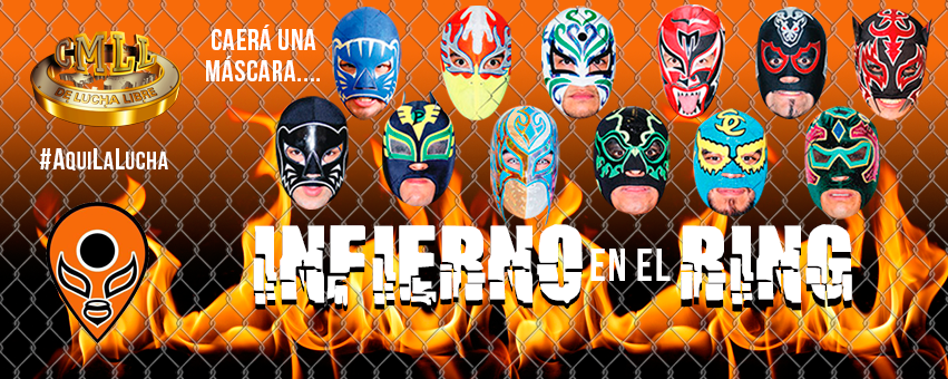 monoluchas de kcidis: CMLL Infierno en el Ring 2015