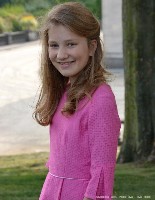 Crown Princess Elisabeth of Belgium celebrates 14th birthday