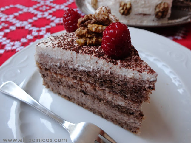 Noix et gâteau à la crème - Recettes Cuisine