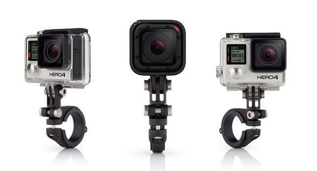 Just A Car Guy: new Go Pro mount for bikes and paddles