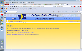 year 7 tech: onguard safety test online