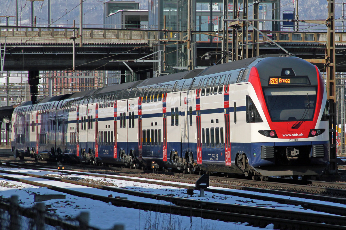 Planes and Trains - Trains: SBB / RABe 511 007-2