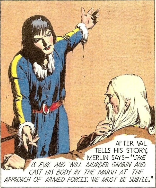 A Prince Named Valiant: Wise Merlin