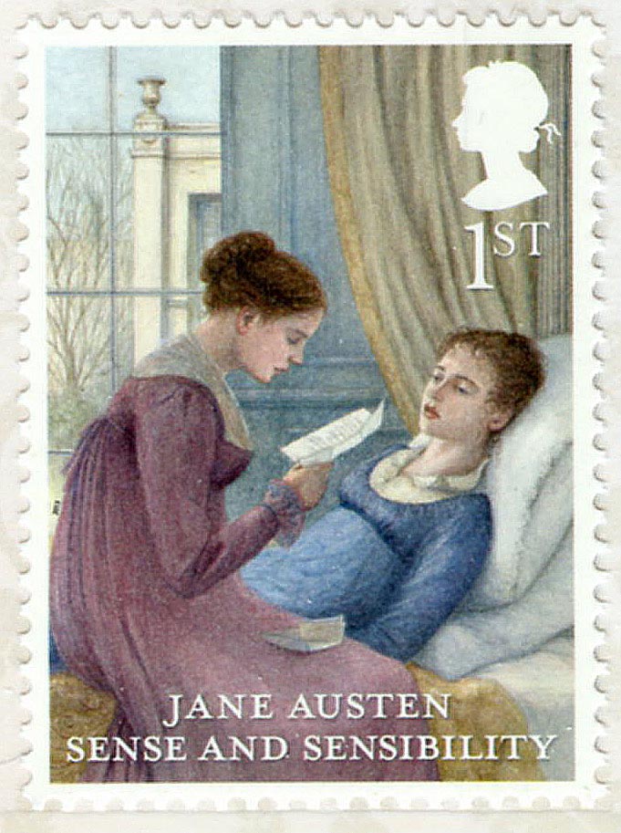 N e e d l e p r i n t: Jane Austen Stamps - 3 Sets Available