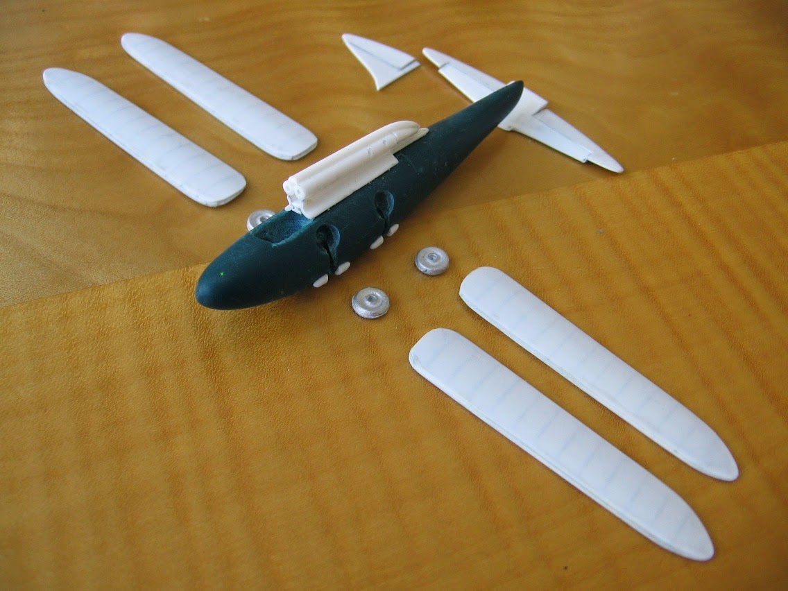 Riout 102T Alerion ornithopter, 1/72 Scratchbuilt - Ready for ...