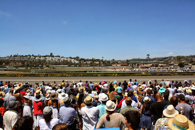 To California...and Beyond?: Opening Day at Del Mar Racetrack