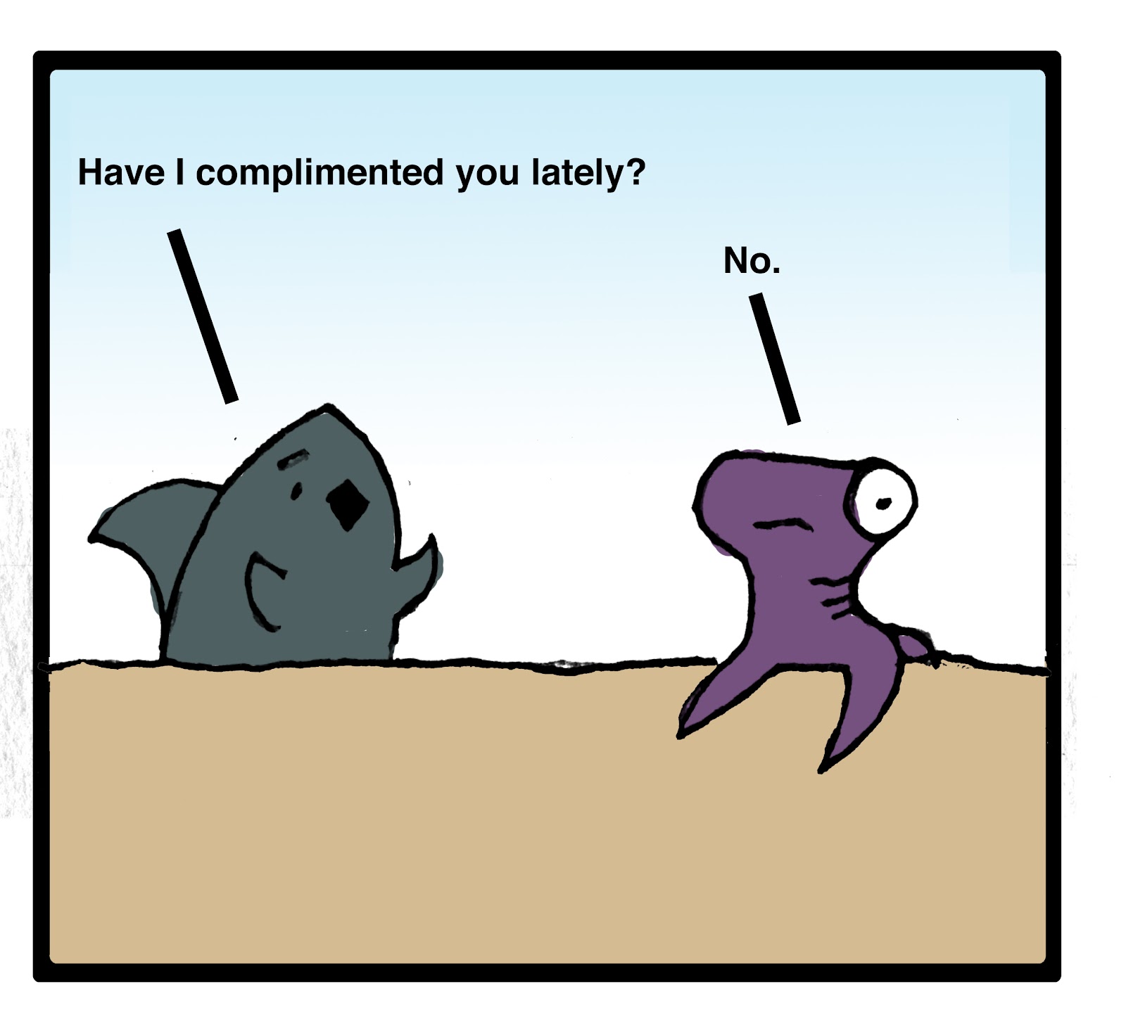 Shark Safety Training Show: Compliment Your Friends