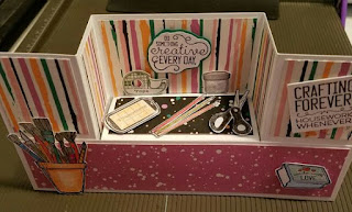 Mary Lee's Stamping: Crafting Table Box Card