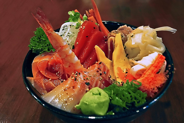 Sanbiki Restaurant Blog: Chirashi Sushi