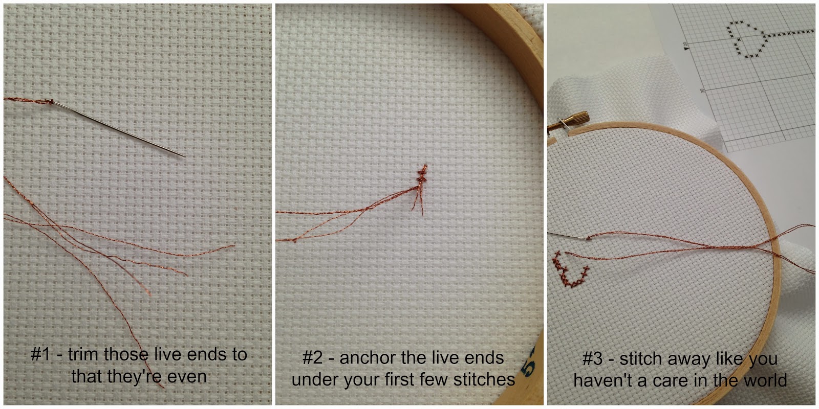weelittlestitches: Working with Metallic Floss & a Fab Giveaway!