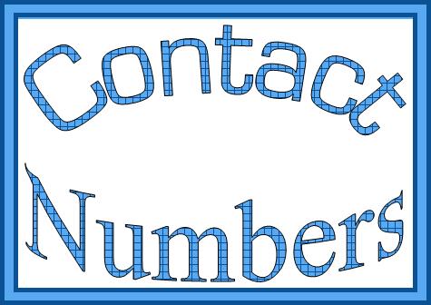 (H) Contact Numbers