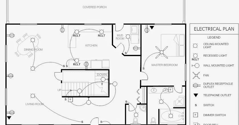 Electrical Engineering World: House Electrical Plan.