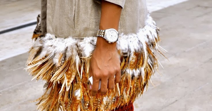 The Style Climber: Tears To The Eyes FAB!!! Thursday - Feather Fashion